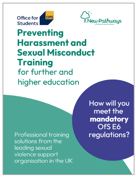 OfS Harassment and Sexual Misconduct Training - New Pathways