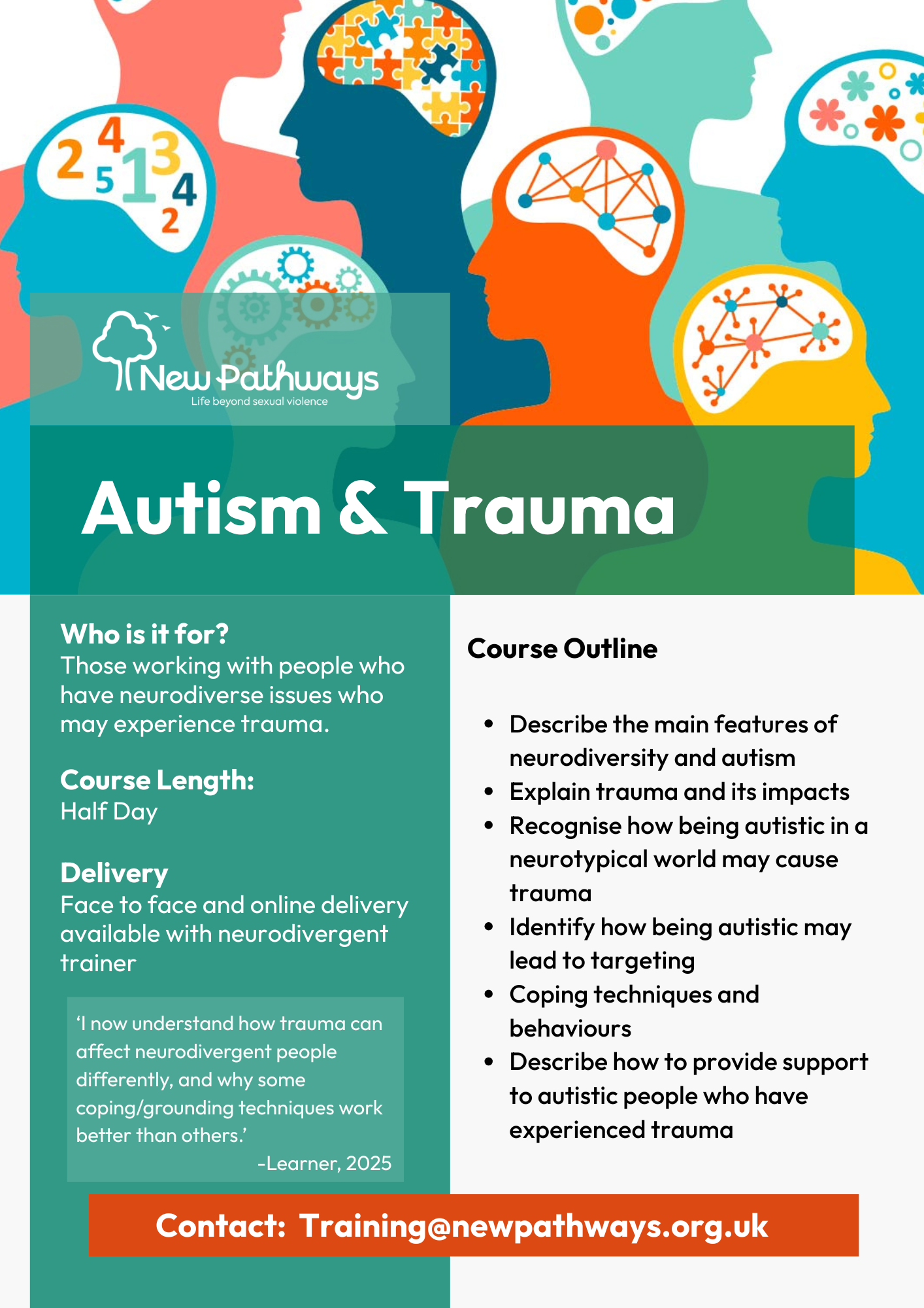 Autism & Trauma Course Page - New Pathways